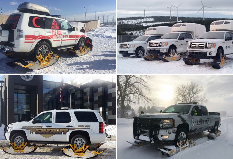 Track N Go – wheel driven track system