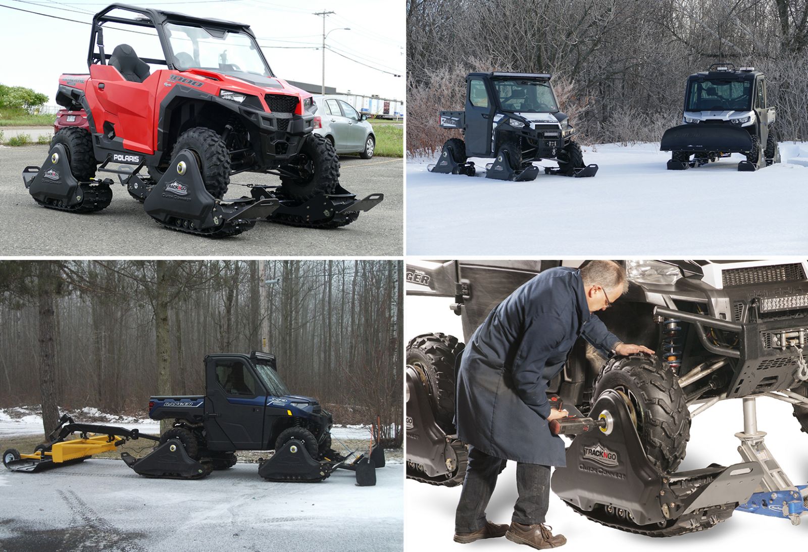 Track N Go – wheel driven track system